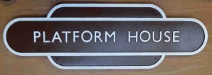 house name signs, custom made in solid cast iron by Lumley Designs UK
